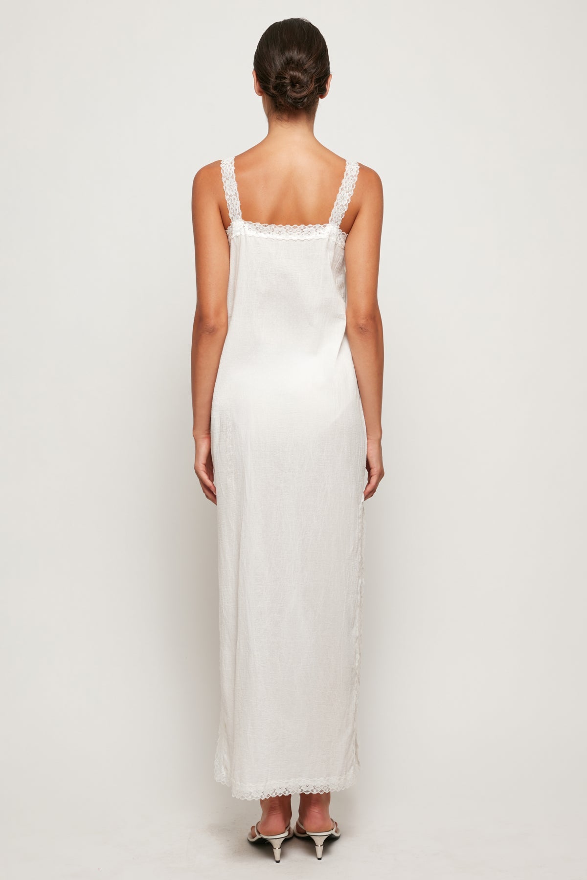 Sheer Lace Trim Midi – S/W/F Boutique - Australia